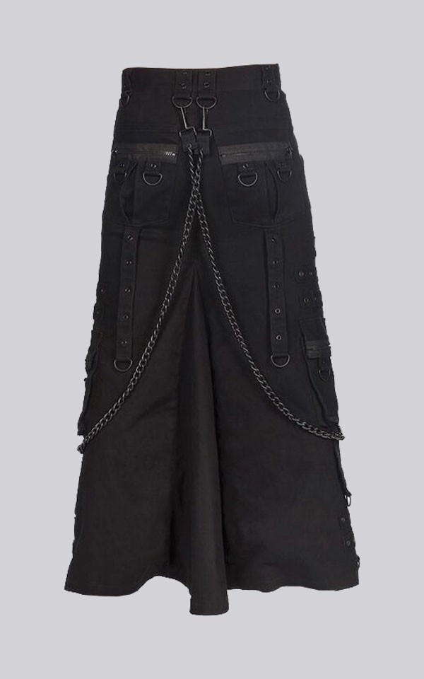 Black Pistol Kilt – Short Kilt Fabric - Scotland Kilt