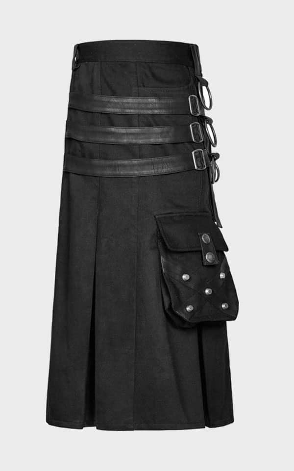 Deluxe Gothic Utility Kilt - Scotland Kilt