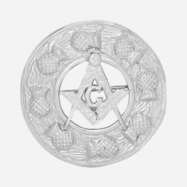 Masonic Kilt Brooch - Scotland Kilt
