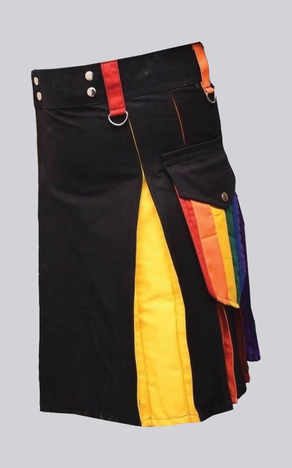 Modern Box Pleated Hybrid Kilt - Scotland Kilt