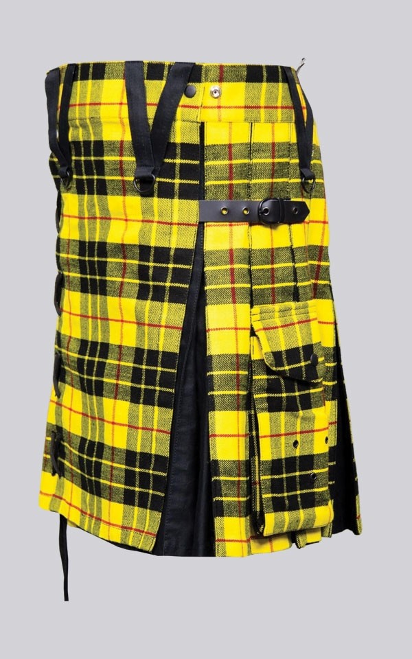 Modern Macleod of Lewis Box Pleated Hybrid Kilt - Scotland Kilt