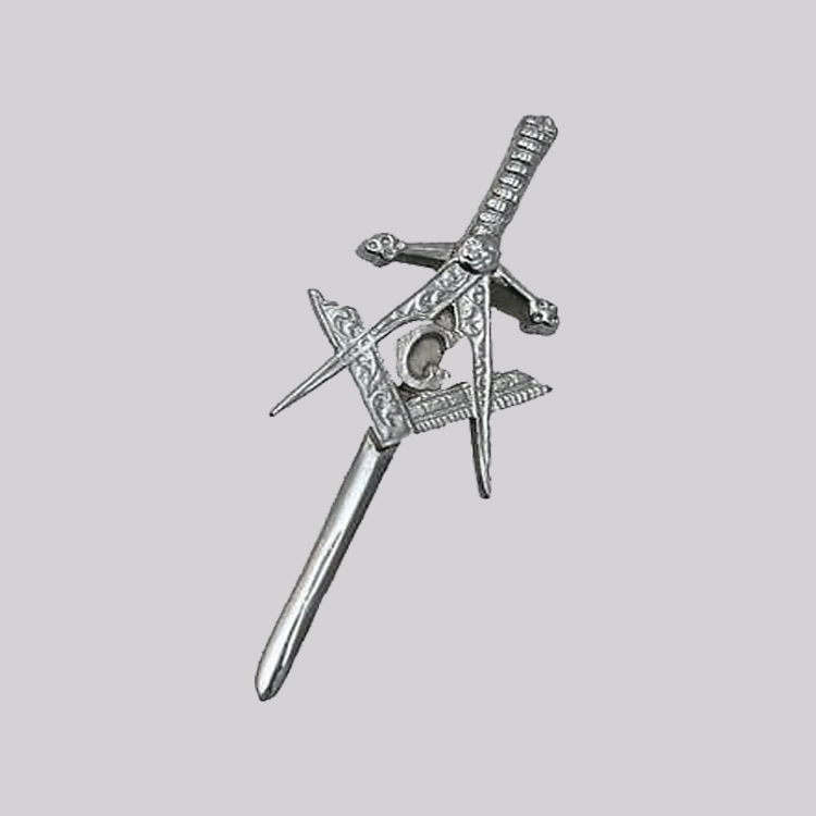 Scottish Highland Masonic Kilt Pin - Scotland Kilt